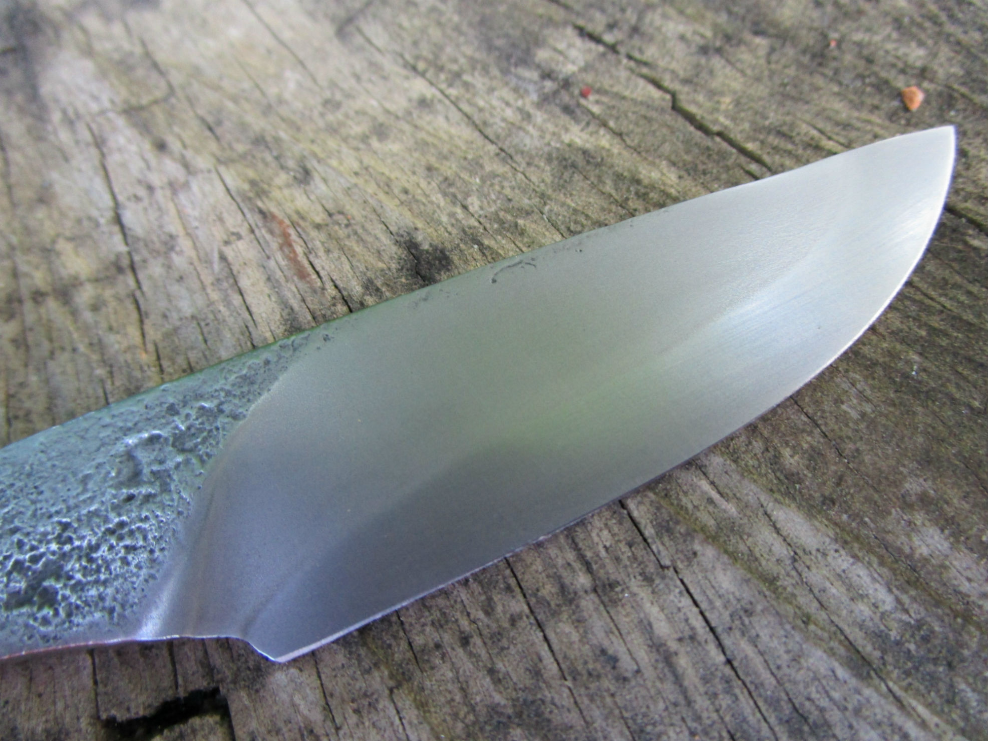 Couteau brut de forge - La forge du petit Soulier