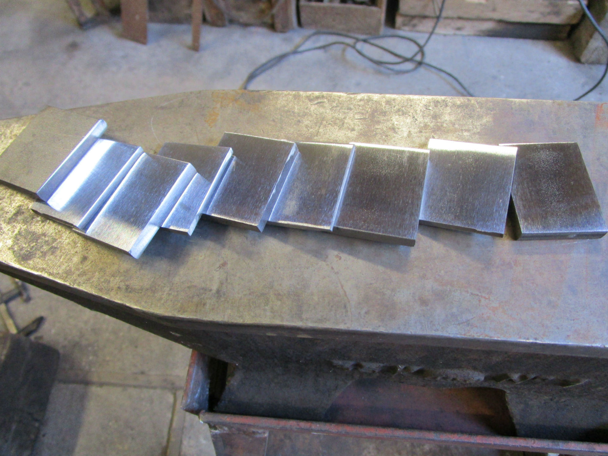 Les aciers damassé - La forge du petit Soulier