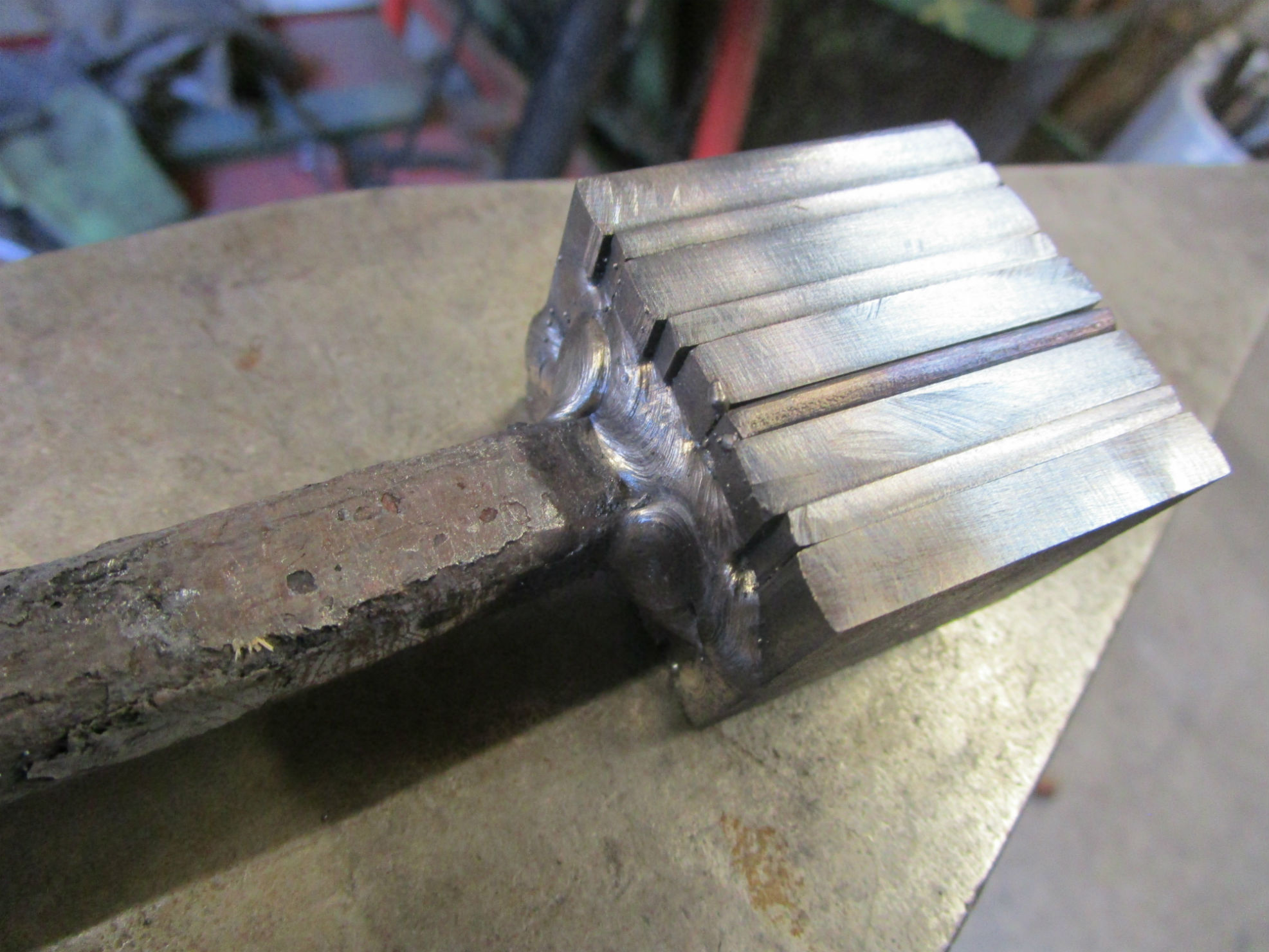 Les aciers damassé - La forge du petit Soulier