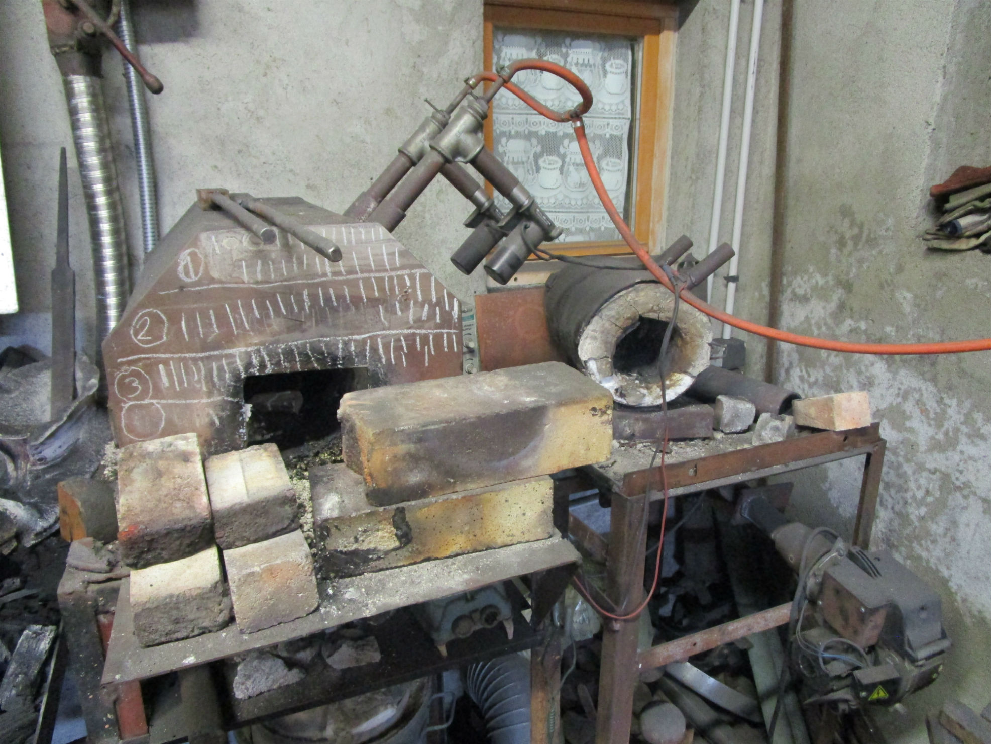 Visite de l' atelier - La forge du petit Soulier