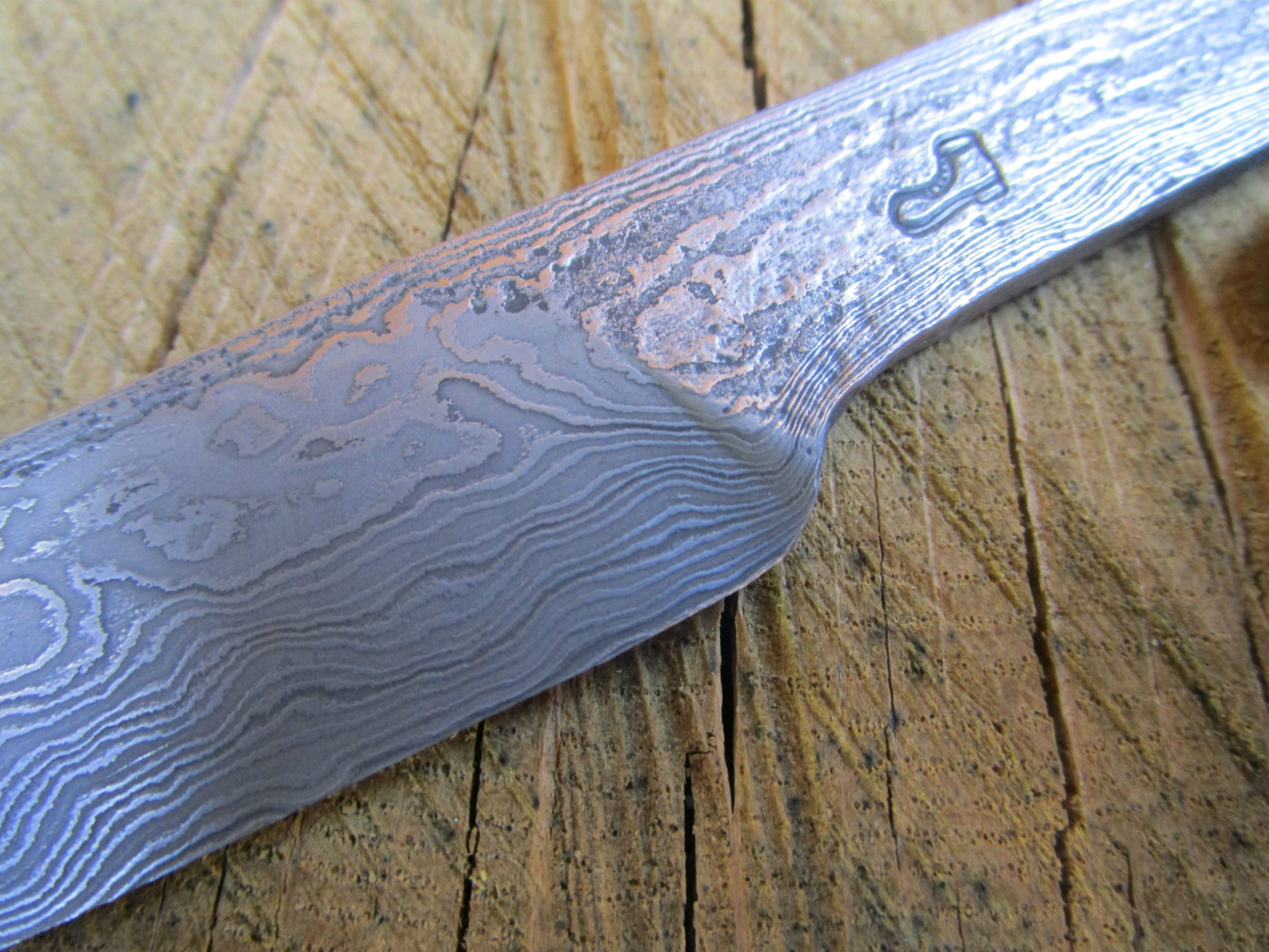 Brut de forge en acier feuilleté - La forge du petit Soulier