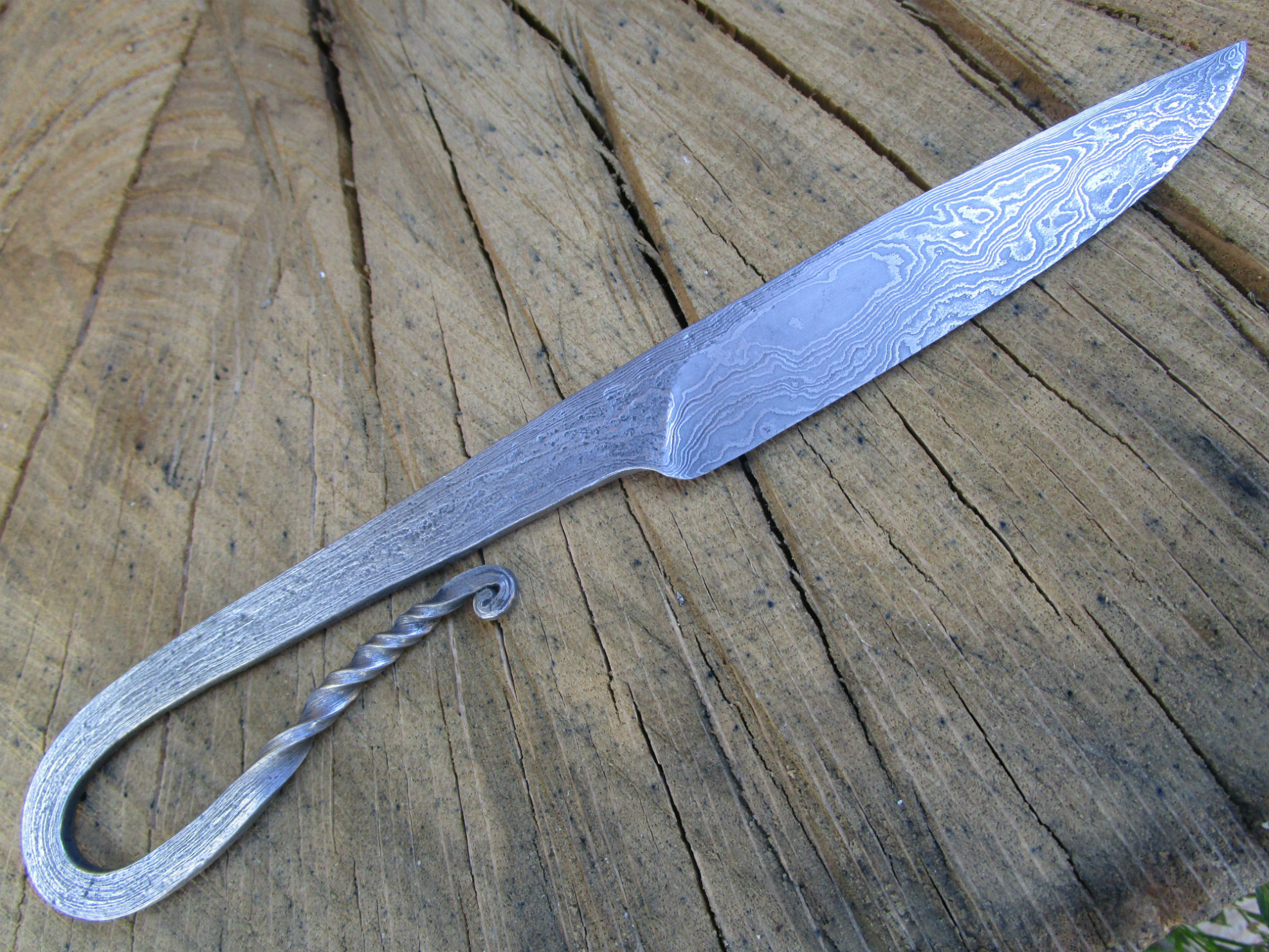 Brut de forge en acier feuilleté - La forge du petit Soulier