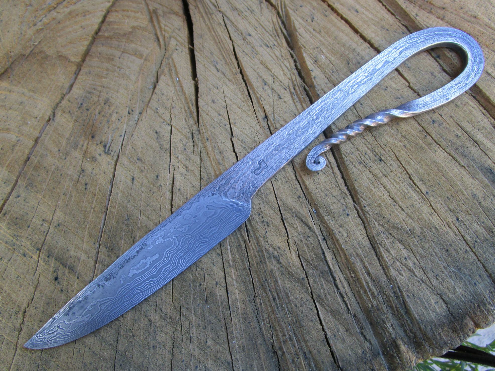 Brut de forge en acier feuilleté - La forge du petit Soulier