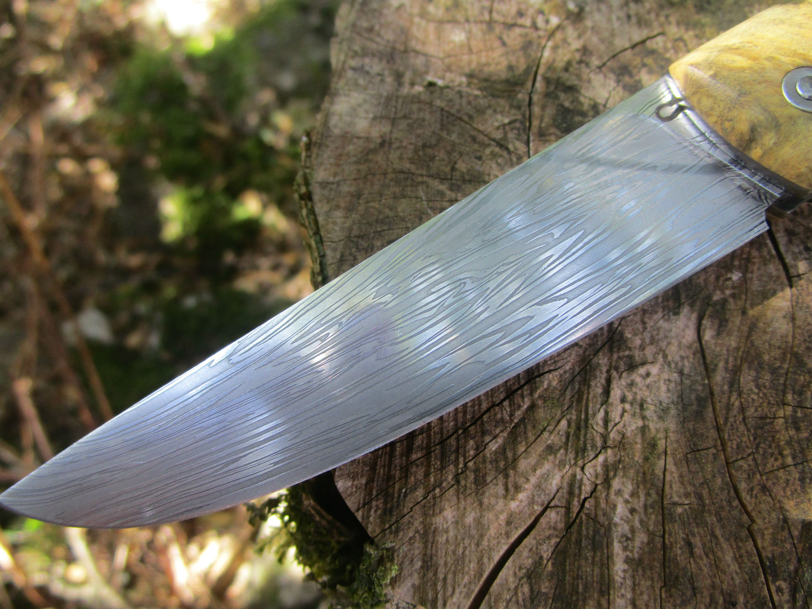 Les aciers damassé - La forge du petit Soulier